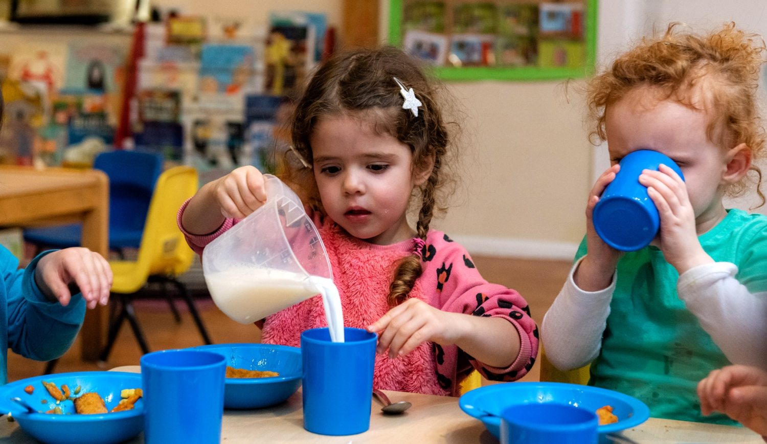 Healthy eating at the nursery: high quality meals, prepared by our chef