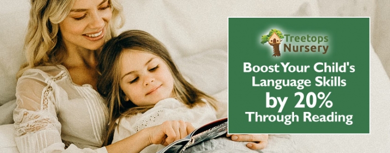 Boost your child's language skills by 20% through reading